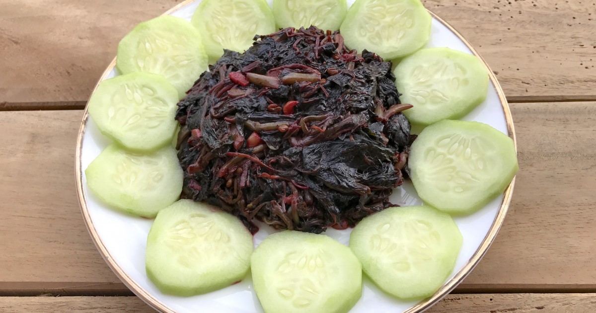 Lal Saag Recipe - How To Make Laal Saag