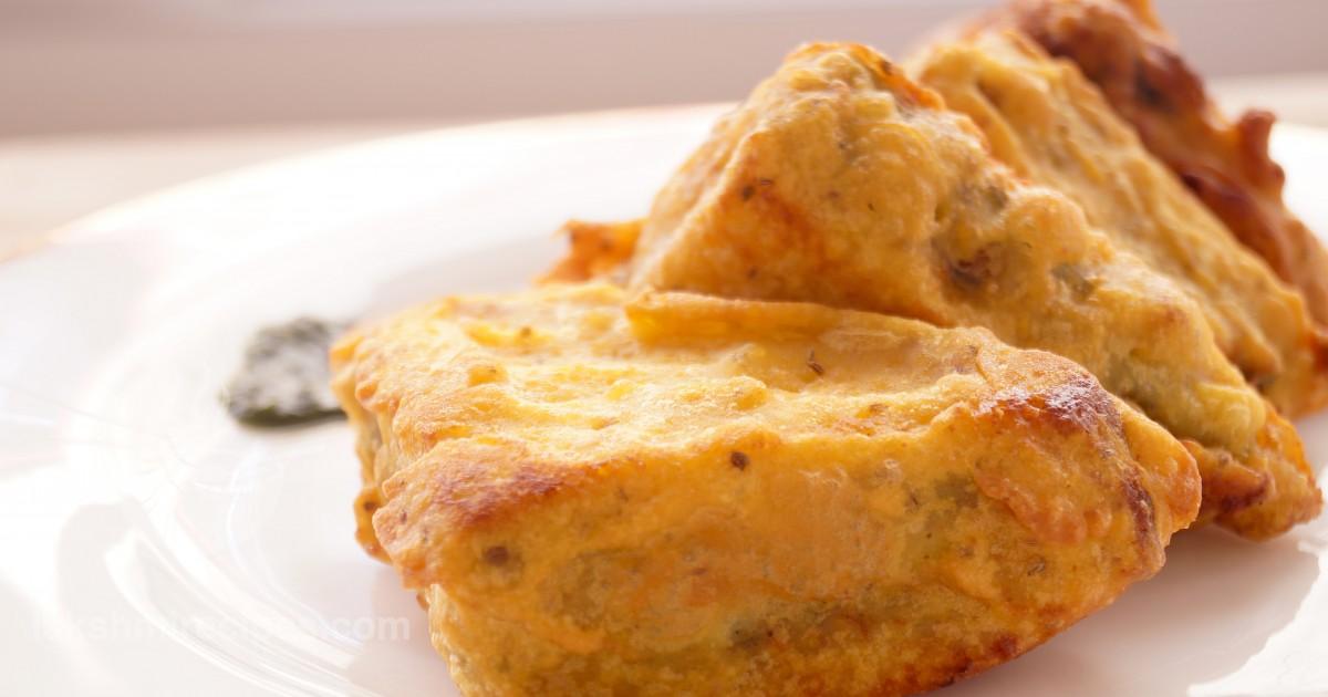 Stuffed Bread Pakora or Bread Pattice or Bread Pakoda Recipe - W